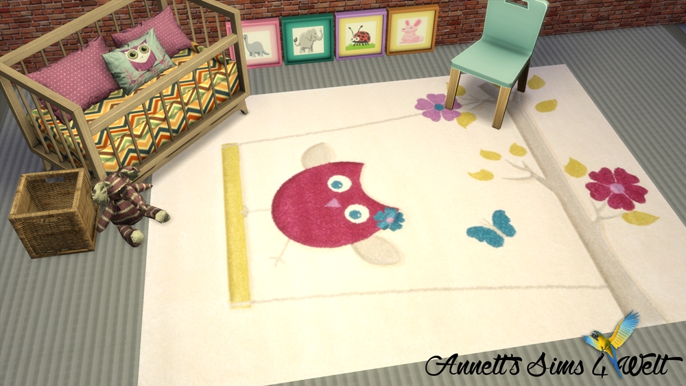 Annett's Sims 4 Welt: Mega Pack - 30 Kids Rugs