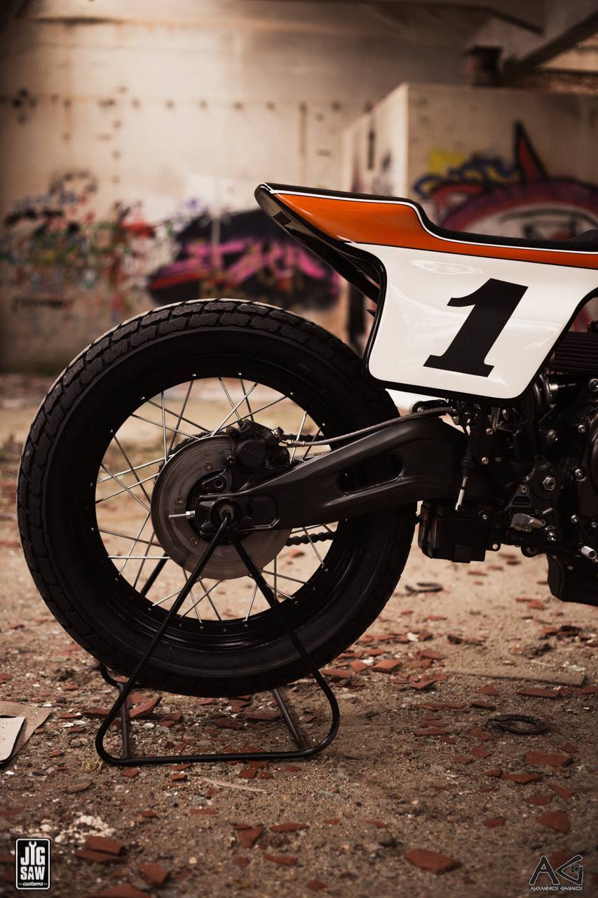 Flat Track Project Jigsaw Custom Motorcycles - RocketGarage - Cafe ...