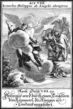 Philip whisked away from the Eunuch