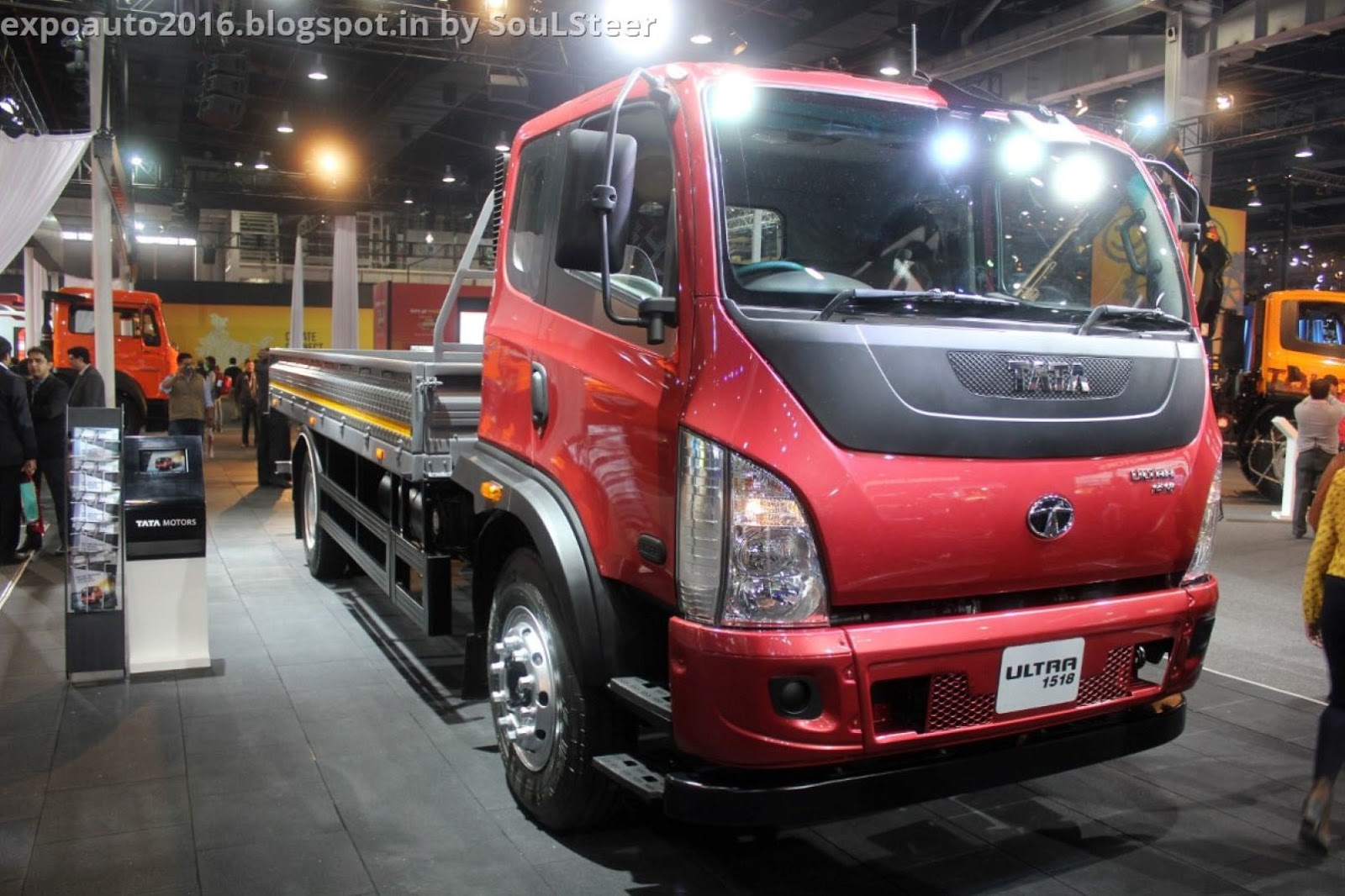 Auto Expo 2016 by SouLSteer: Tata Ultra 1518 truck on display at Auto ...