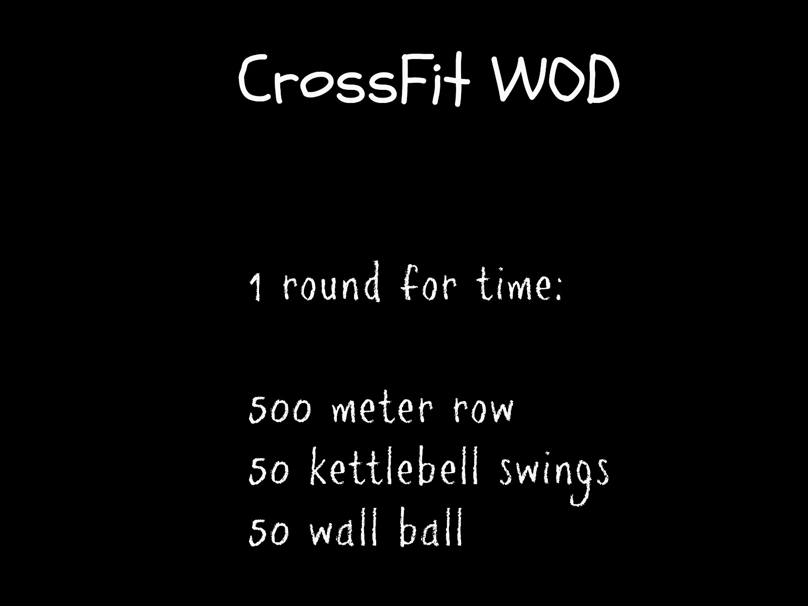 Allison's Miles: CrossFit WODs