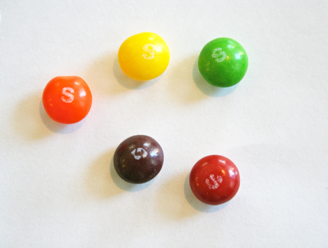 The Color Issue: CANDY WEEK PART 1: SKITTLE SQUISHERS