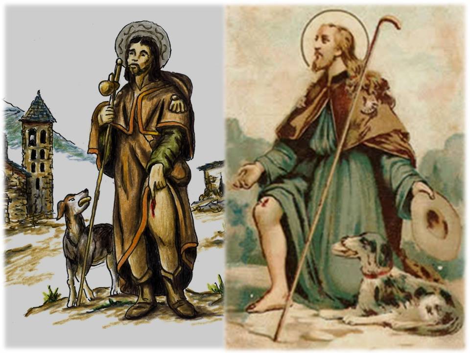 SAN ROQUE, VIDA, LEYENDA Y MILAGROS ~ ORACIONES Y LEYENDAS PIADOSAS