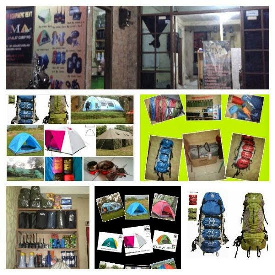 penyewaan perlengkapan camping di bandung