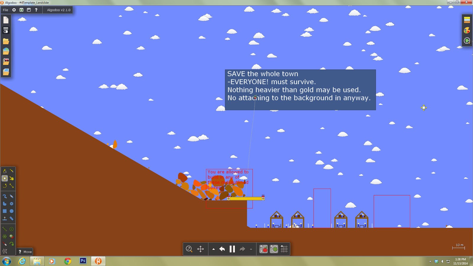 Mikey Paul Info Tech: Landslide Algodoo