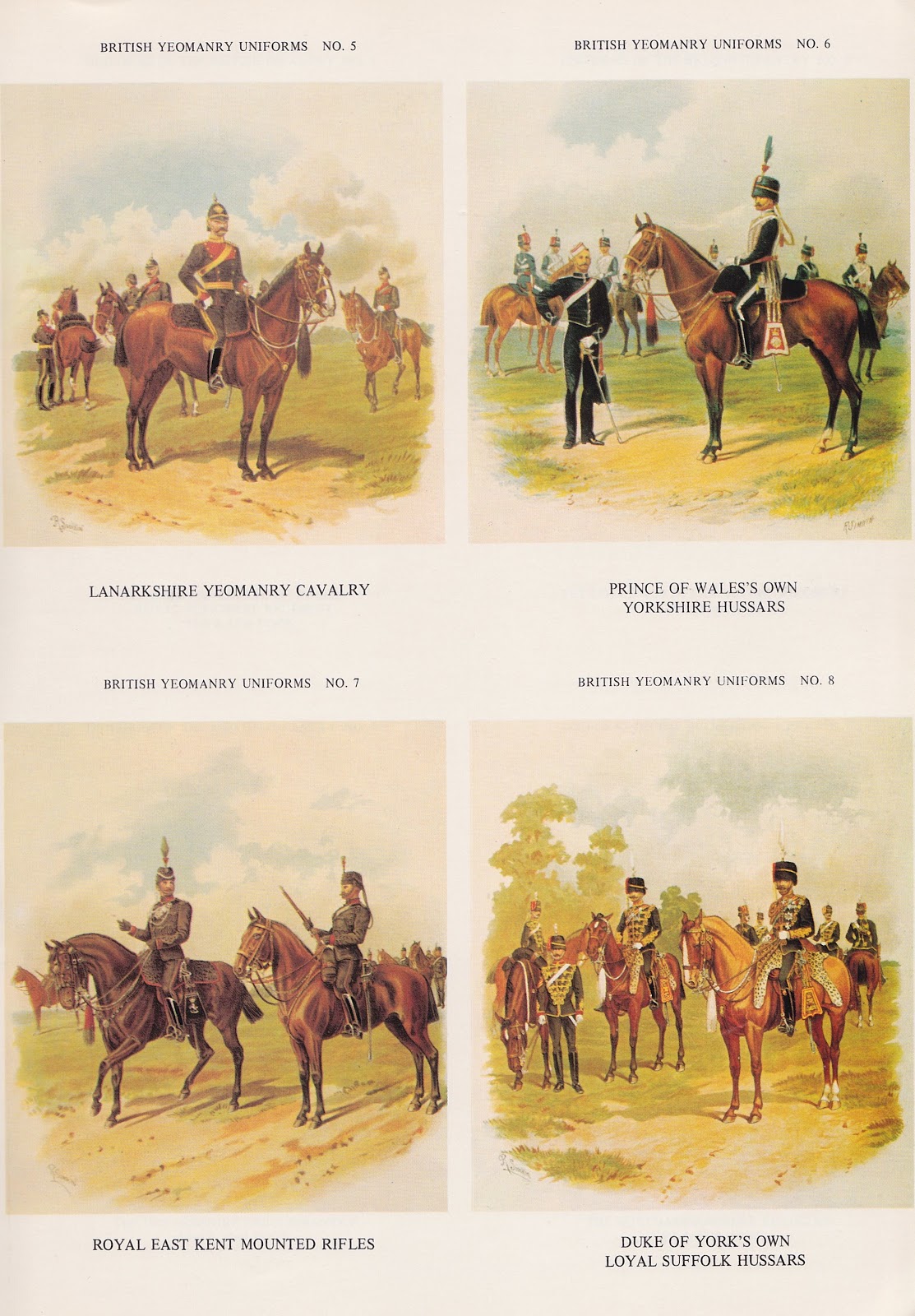 Arnhem Jim: Yeomanry Regiments of the British Army circa 1900 by ...