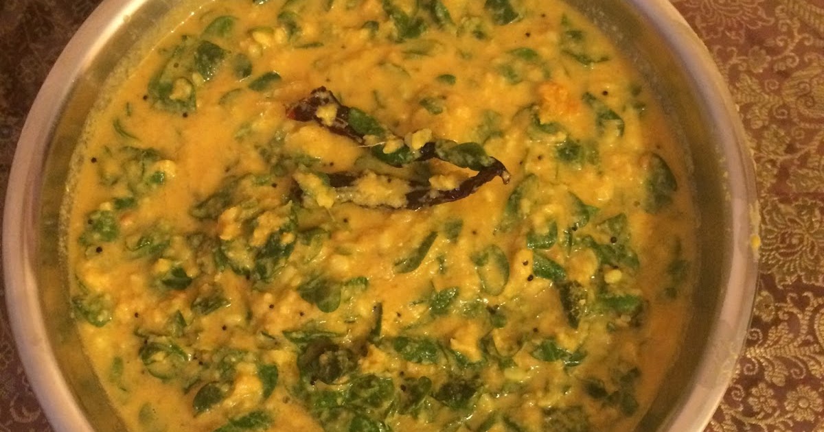 Muringa ela (moringa leaves) koottu curry