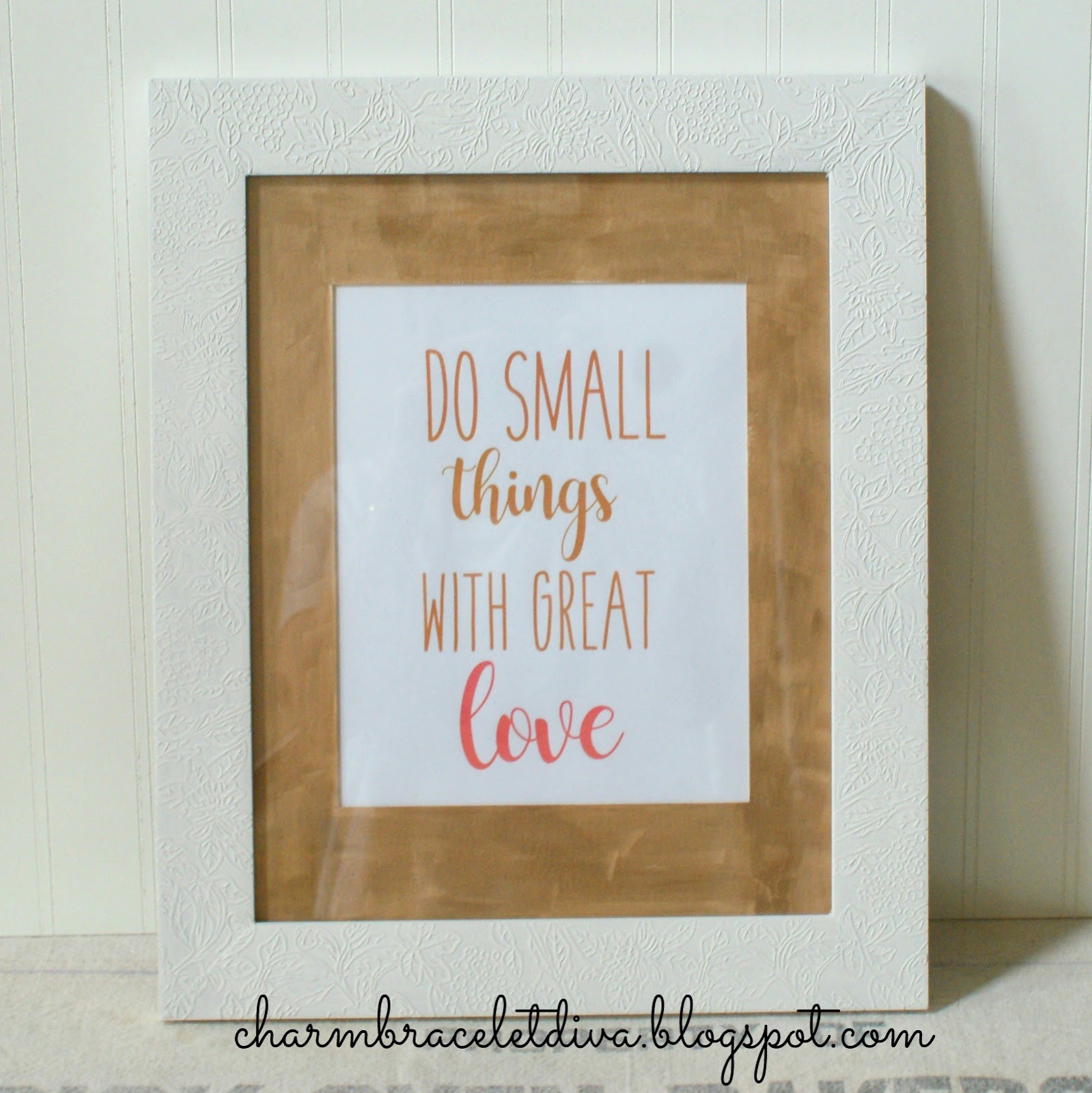Our Hopeful Home: Sunday's Free Printable: Do Small Things With Great Love
