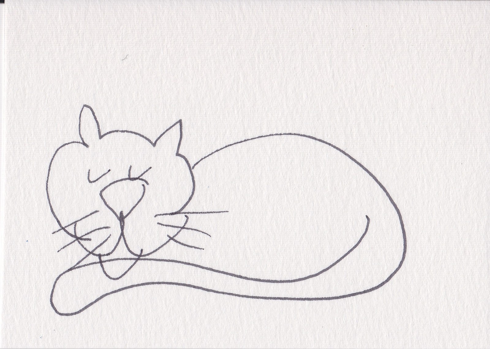 sunkissed corner: Blind Drawing Cats Swap
