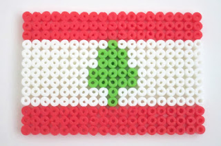 Cindy deRosier: My Creative Life: Perler Bead Flags