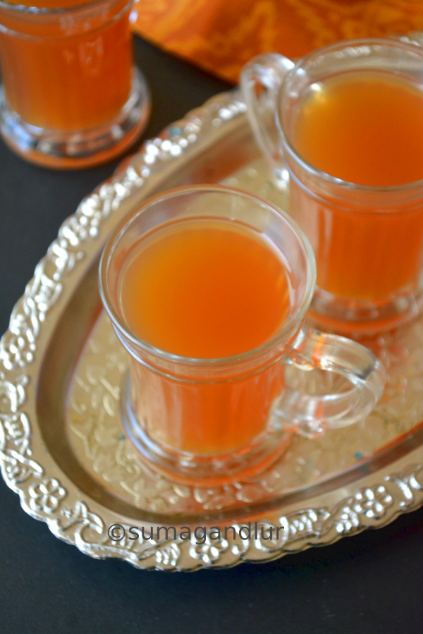 Veggie Platter: Lime Tea