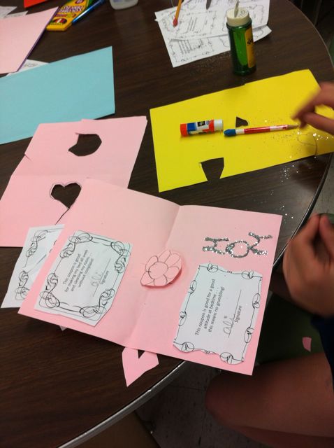 Diary of a 6th Grade Teacher: Mother's Day Gift