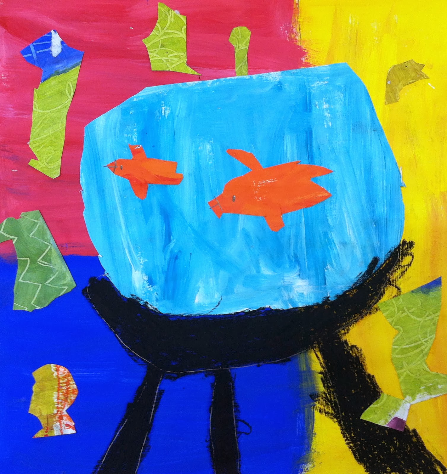 Artists For Kids: Kindergarten - Henri Matisse's Gold Fish Bowl and His ...
