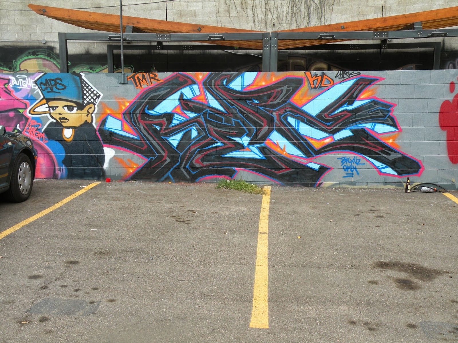 Turnip the Beet: Knocked the dust off my cans for a lil graffiti battle ...