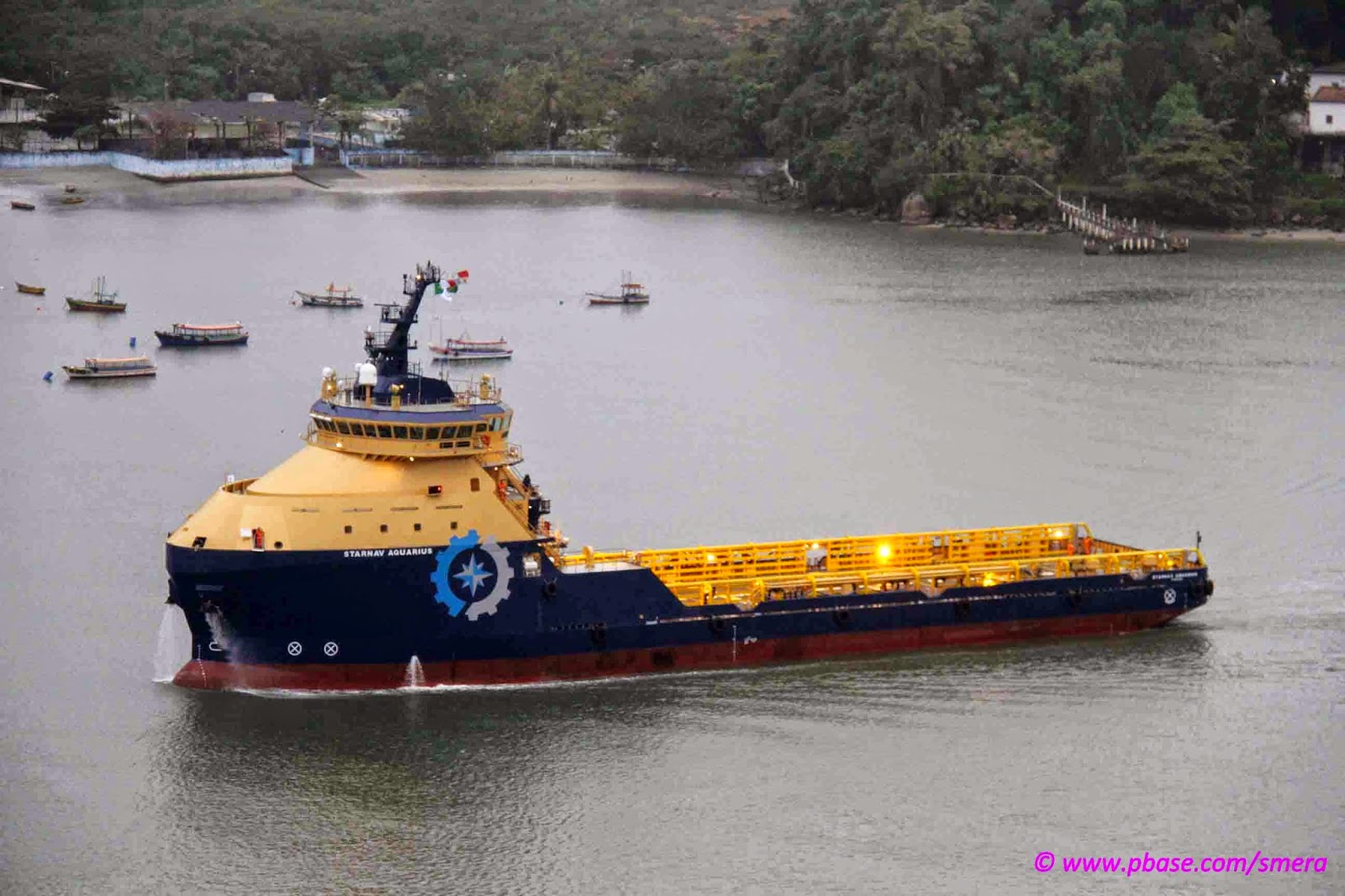 Santos Shiplovers: PSV Starnav Aquarius / 3FZV5 - Maiden call no ...