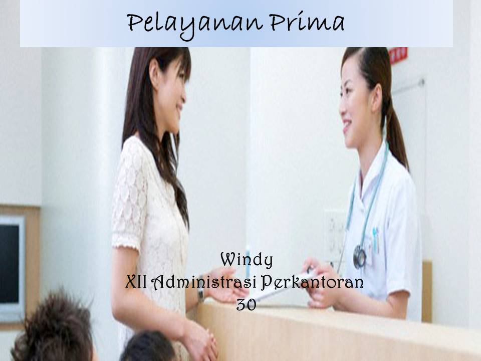 Contoh PowerPoint Presentasi tentang Pelayanan Prima