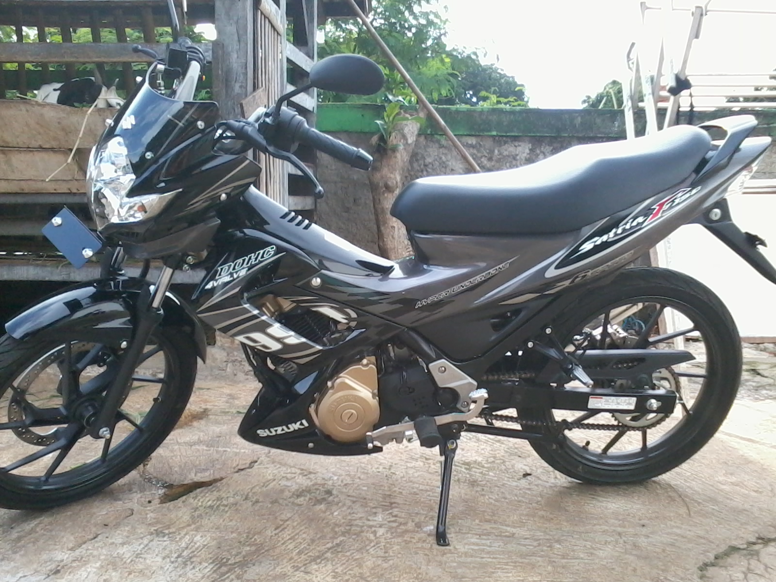 Satria Fu 2013 Modif Standar Terbaru | Motor Glugu