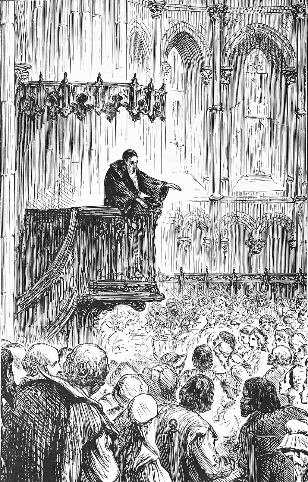 John Calvin Preaching