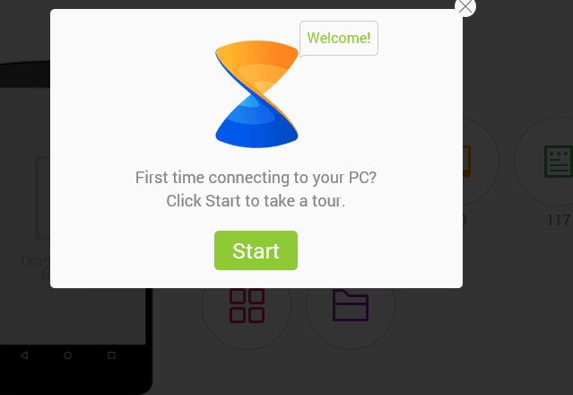 How to connect Xender with PC