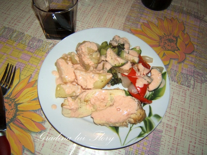 Gradina lui Flory: Pastrama de curcan