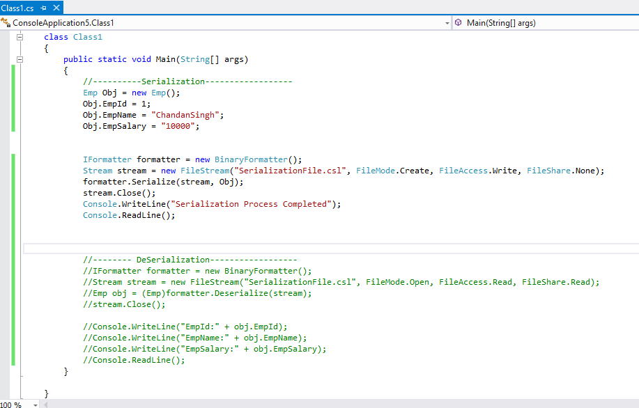 Web And Mobile Apps Codeware Using Serialization And Deserialization In Example Of