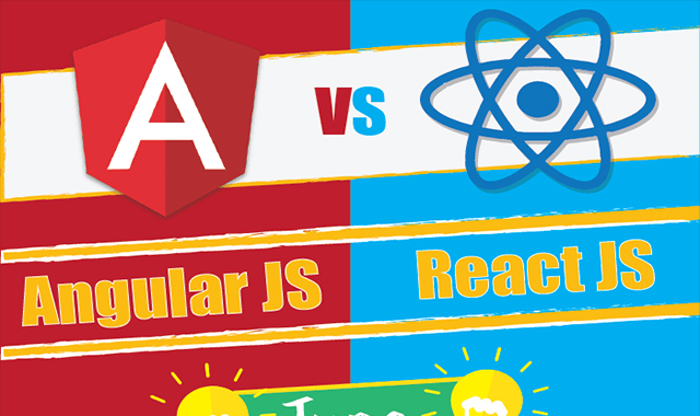 Angularjs Vs Reactjs Which Is The Best Infographic Visualistan