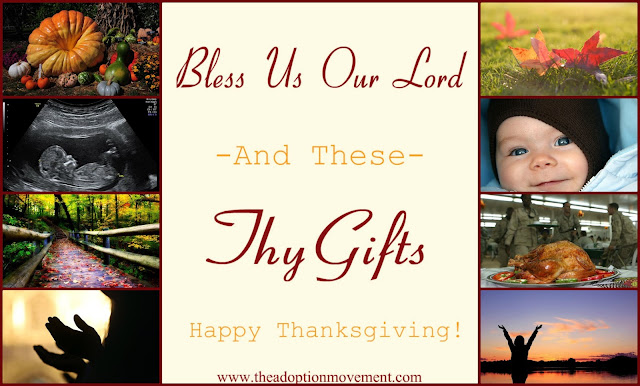 Thanking God this Thanksgiving!