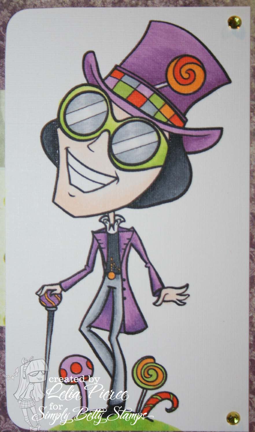 Green Goddess Creations: Burton Chibi Release at Simply Betty Stamps!