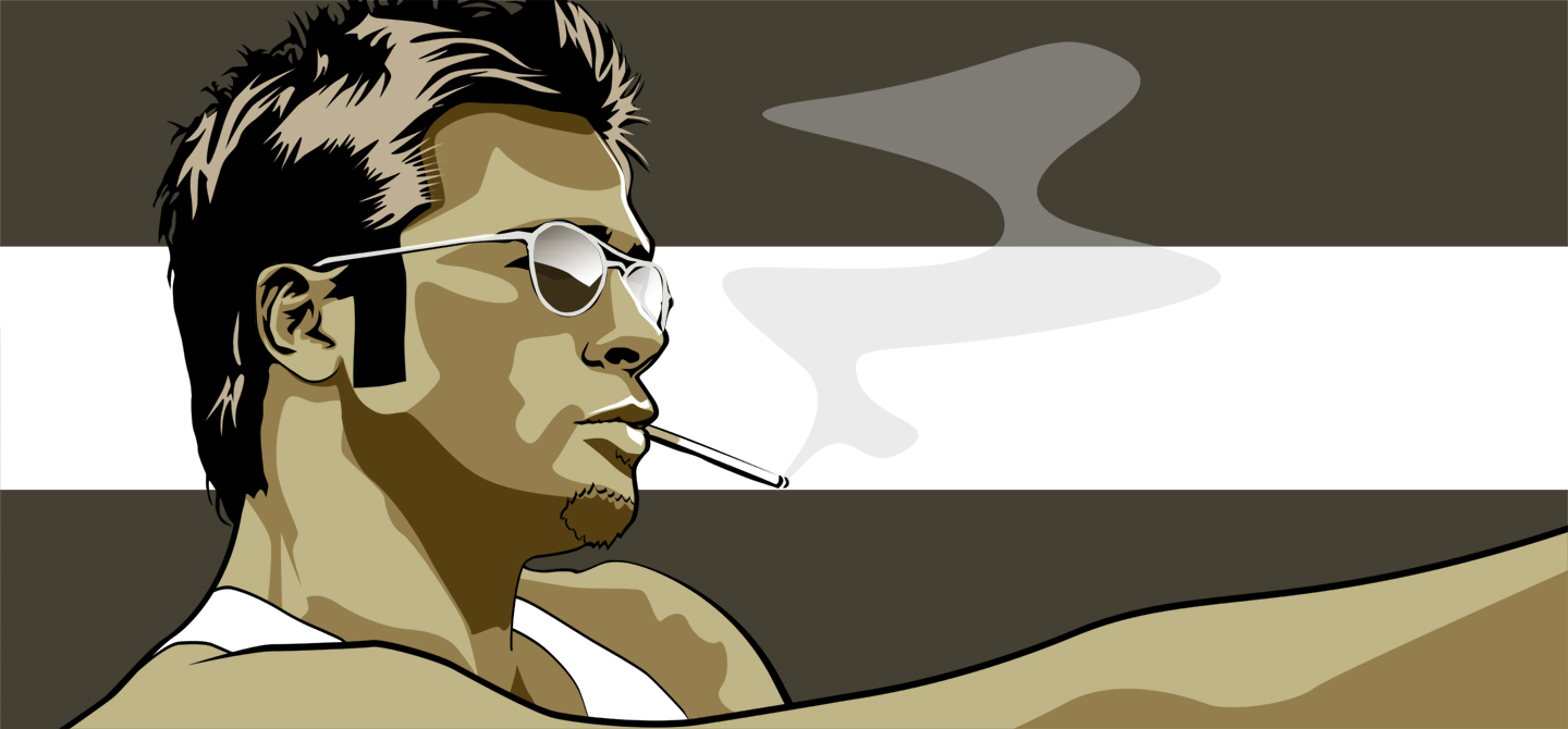 Cartoon Pictures of Brad Pitt