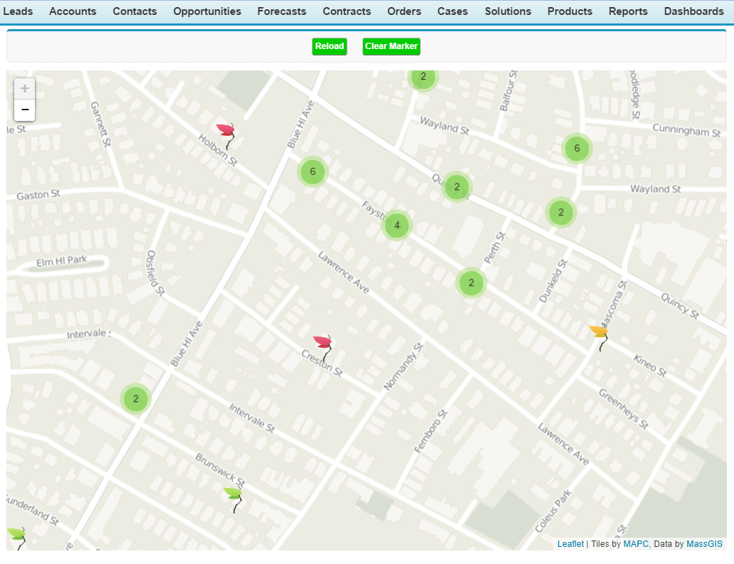 Salesforce For YOU: Leaflet: Make a web map In Salesforce with multiple ...
