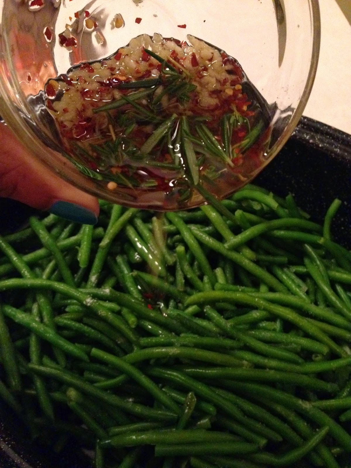 Yanique S. Gillana: Lazy Recipes: Roasted Green Beans (or any other ...