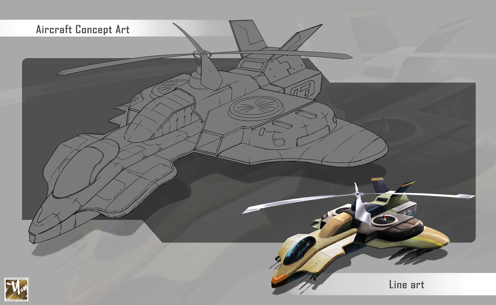 prosenarts: Aircraft concept art