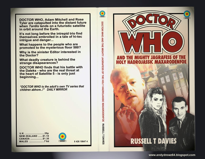 Andydrewz's Pages: Doctor Who Target books - now with full blurb!