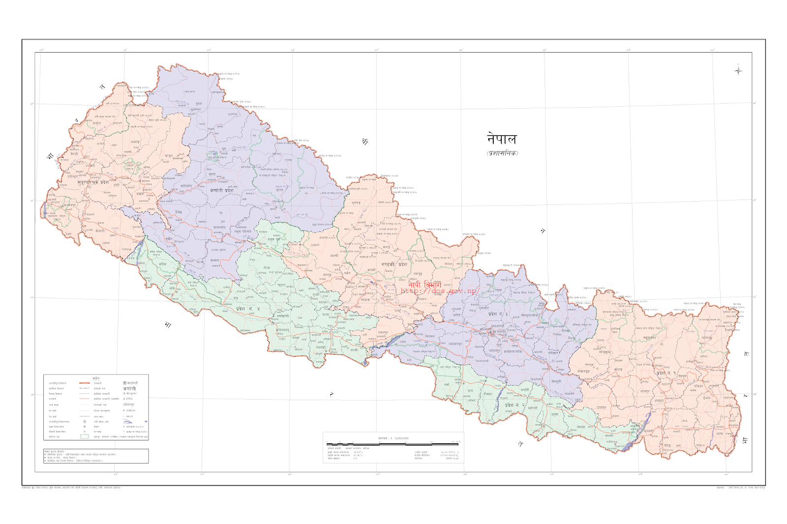 Geographic Location of Nepal - GITAB » Knowledge Hub