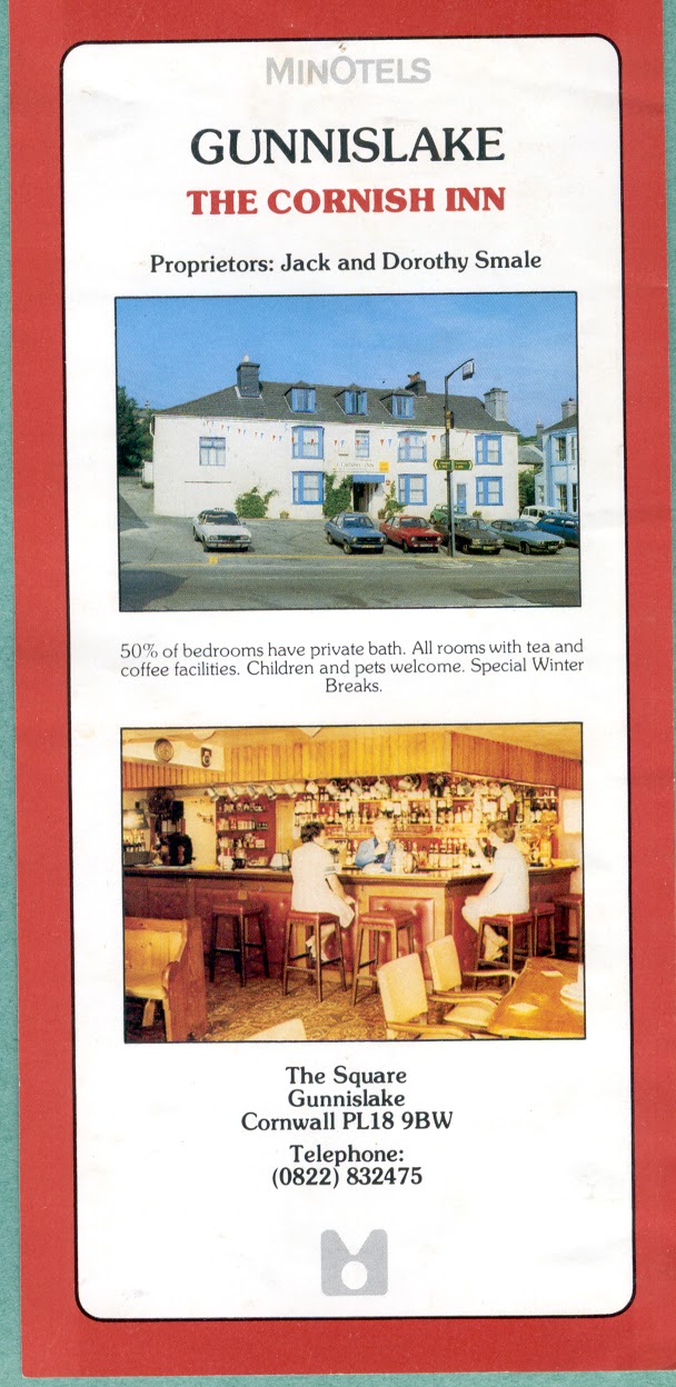 Smale and other family history: Cornish Inn, Gunnislake