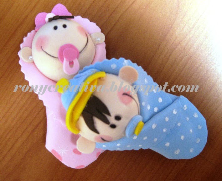 Como hacer un bebé de fomi - Imagui