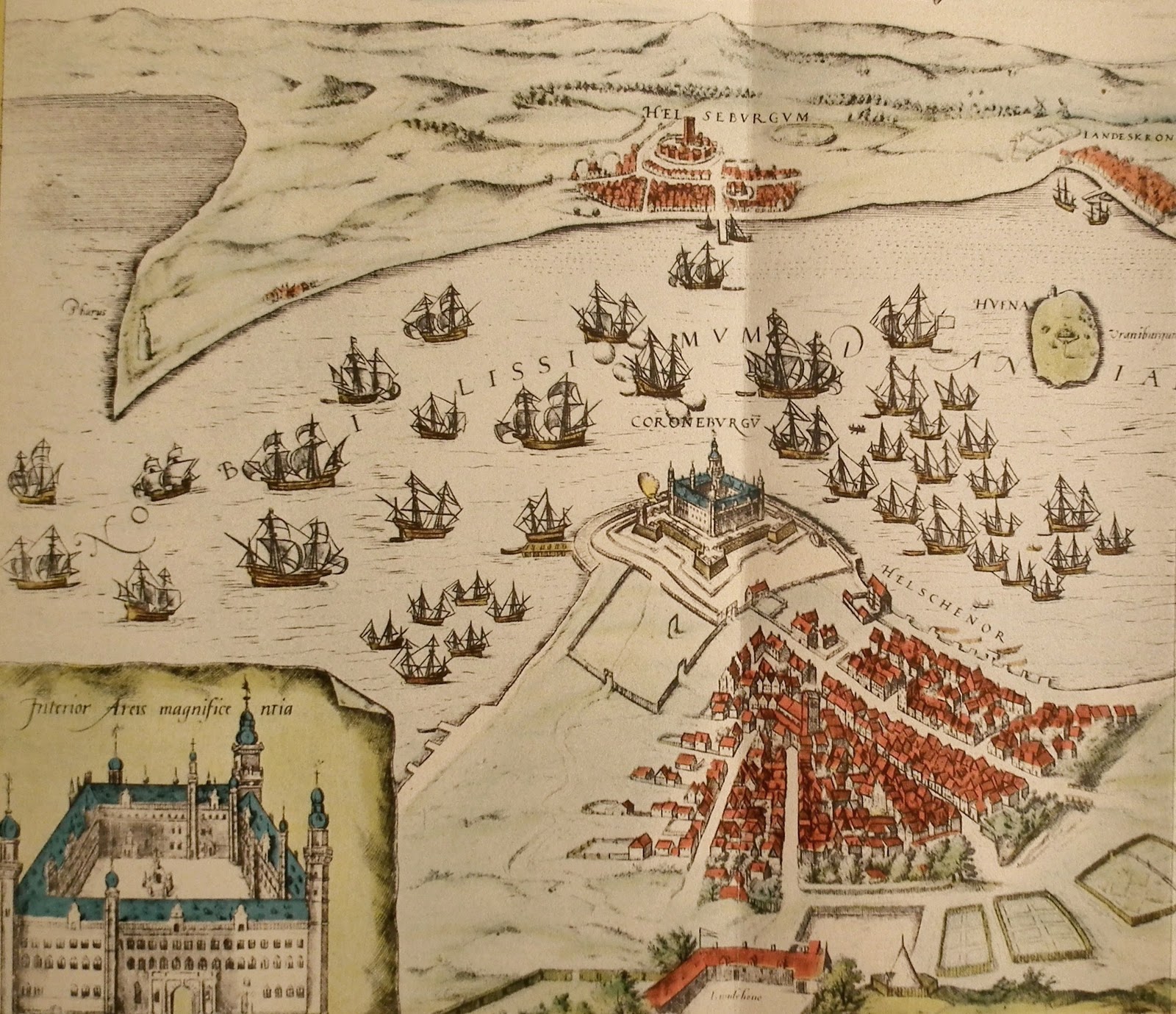 Kronborg Castle On Map