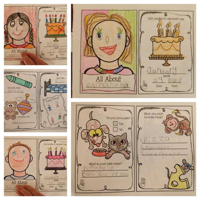 Primary Graffiti: Mini About Me Book {Freebie}
