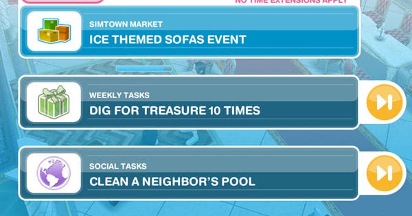 Definisi Goals, Quests dan Tasks The Sims Freeplay - INSIMS