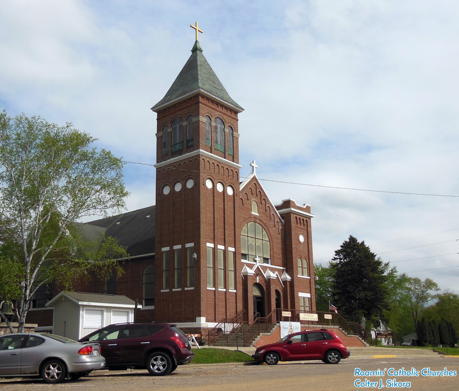 Roamin' Catholic Churches: Old St. Cecilia Catholic Church, Wisconsin ...
