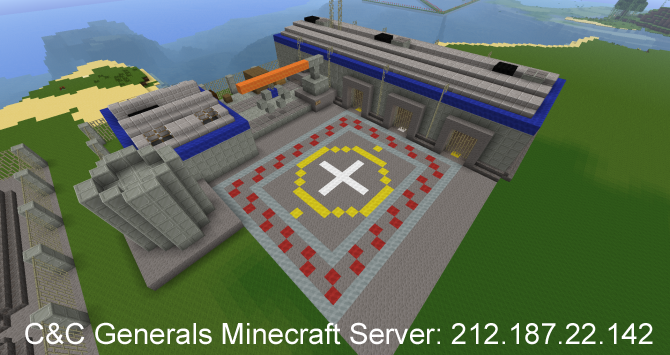 USA Supply Center (C&C Generals) ~ Military Minecraft Website
