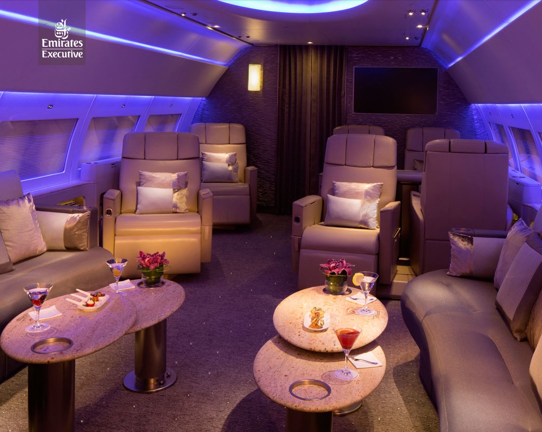 Emirates lanza un servicio de vuelos privados de lujo. - Aviación al Día