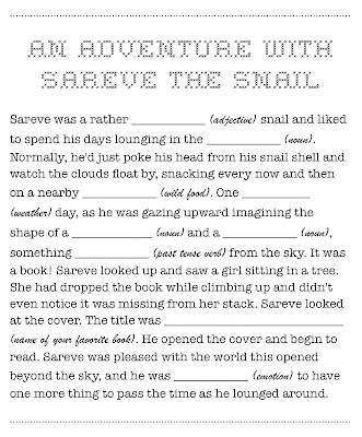 Verabelle: Animal Mad Libs