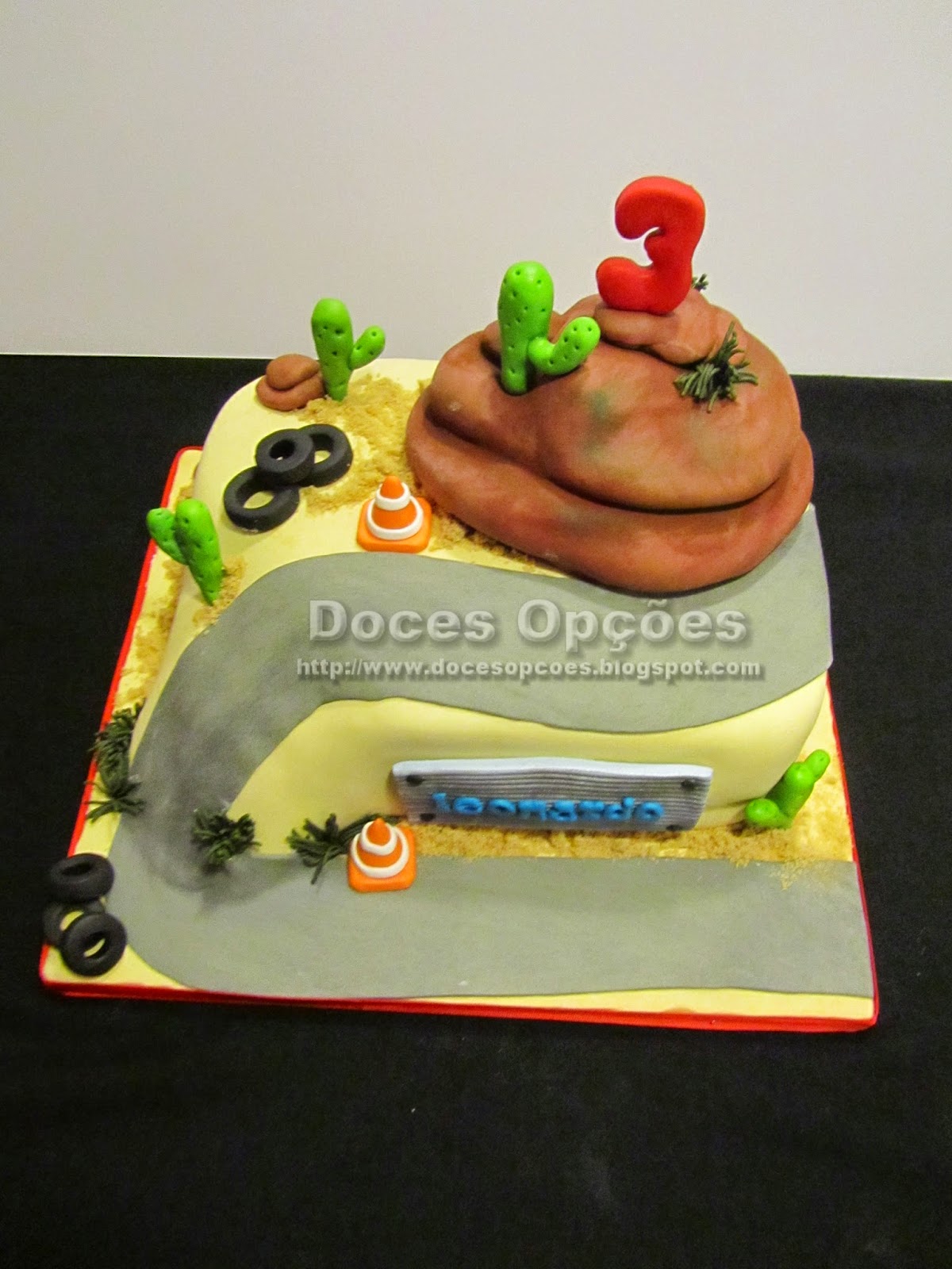 Doces Opções: Bolo Radiator Spring