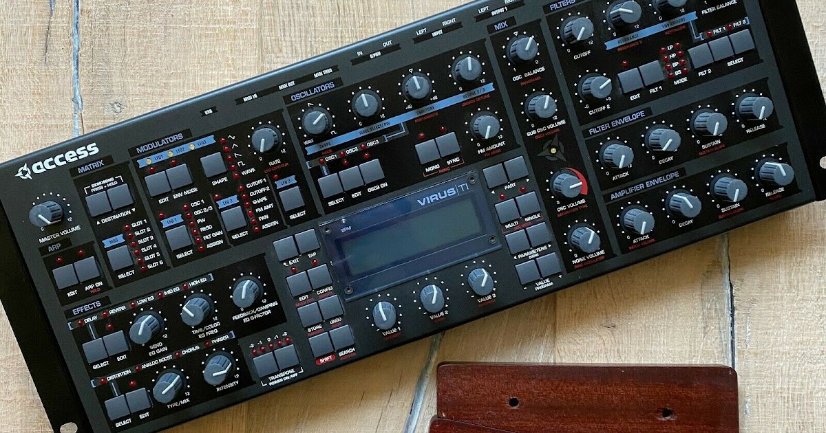 MATRIXSYNTH: Access Virus TI Desktop Synthesizer