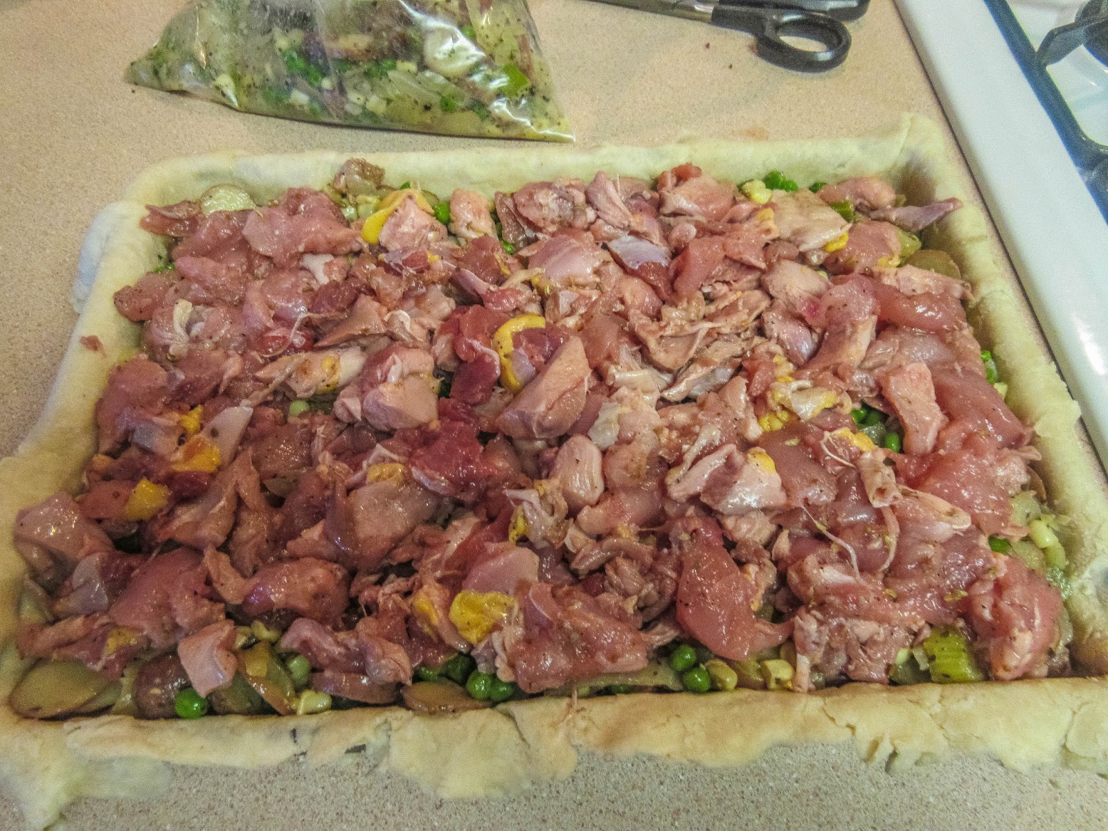 Cannundrums: Peacock and Vegetable Pie