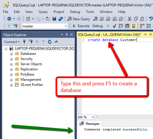 Creating Altering And Dropping A Database Charter 2 Sql Classes 101