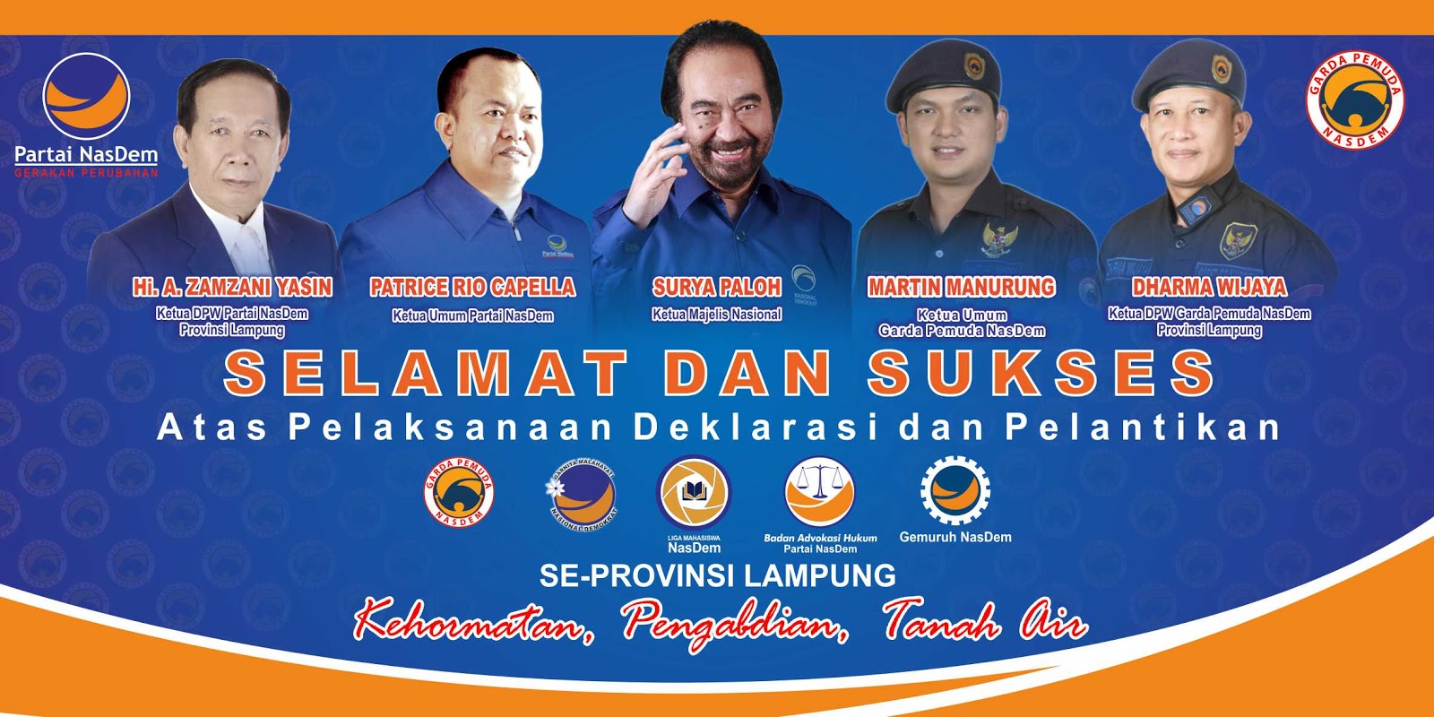 Afrora Desain: Desain Garda Nasdem dan Sumpah Pemuda