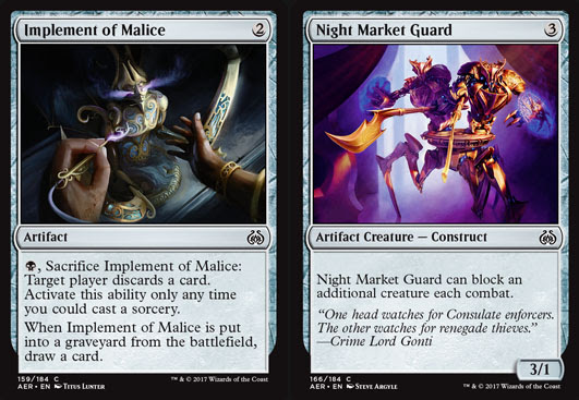 Magic the Gathering Adventures: Aether Revolt Review: Artifacts