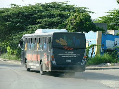 Buses from various cities in the world.: Autocarros do Curaçao, NA